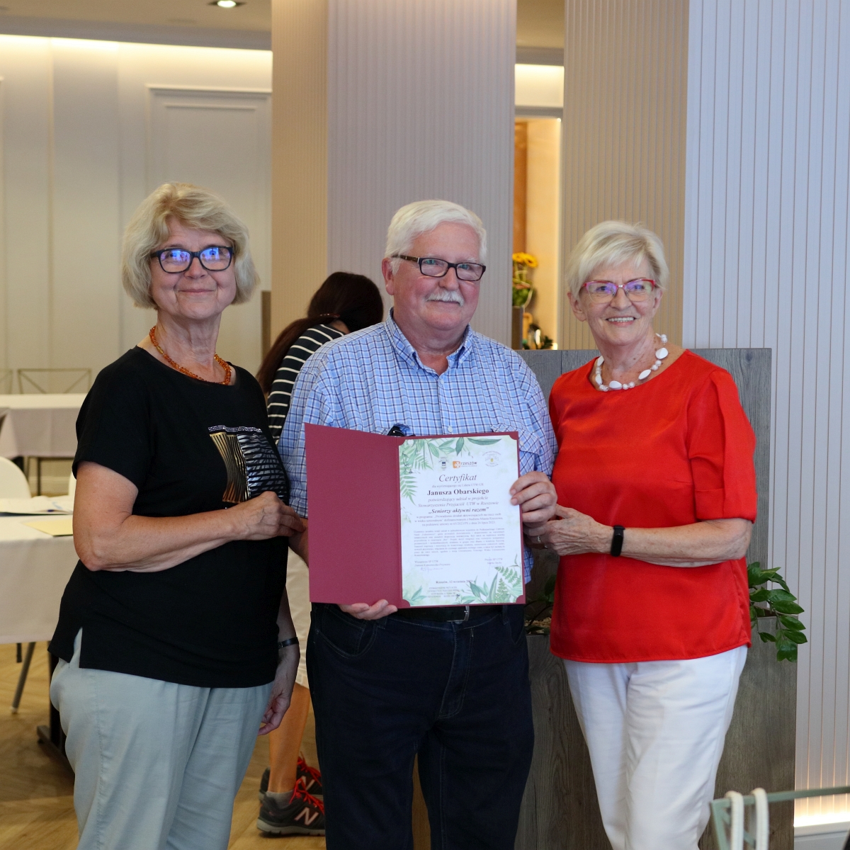 "Seniorzy Aktywni Razem" - Uniwersytet Rzeszowski