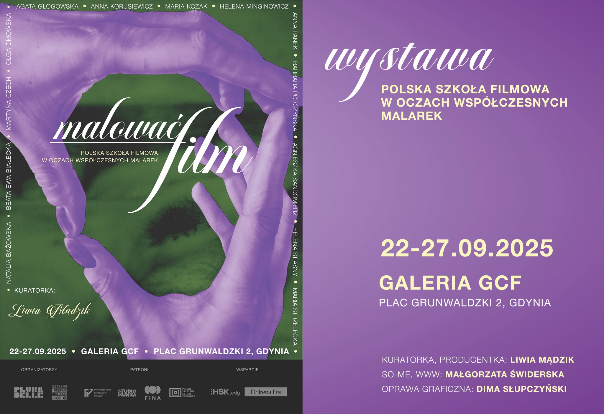 Dr Barbara Porczyńska w gronie artystek projektu „Malować film” na 50 ...